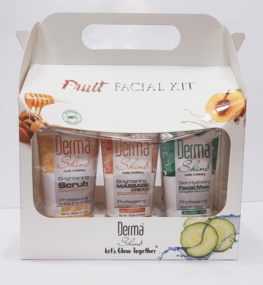Derma Shine Facial Kit Pack Of 6 Tubes Magnet Store