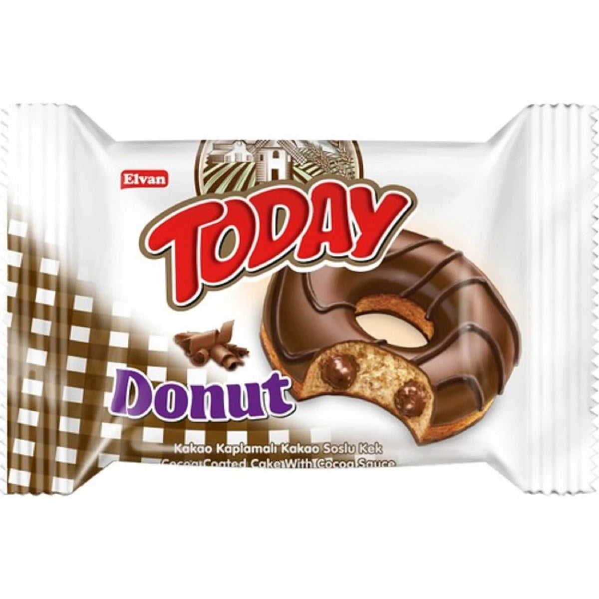 ELVAN TODAY CHOCOLATE DONUT 40G — Magnet Store